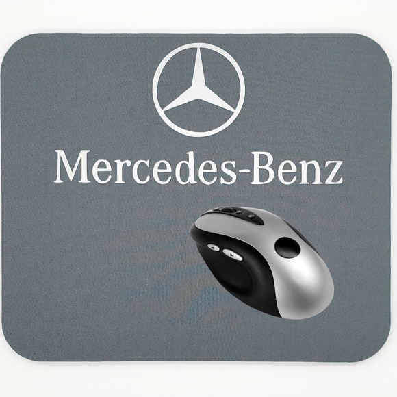 Office | Mouse Pad Mercedes Benz Logo Desktop Mouse Pad | Poshmark